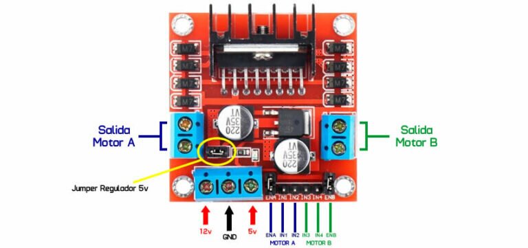 🤖 Módulo L298N | Proyectos con Arduino